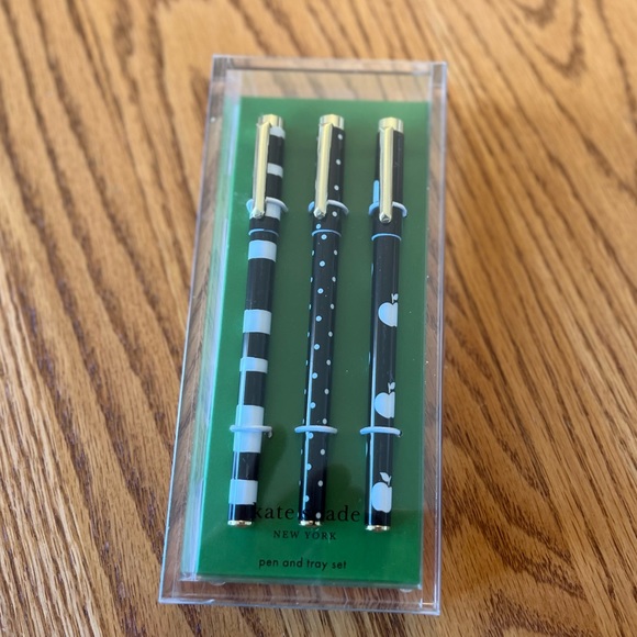 kate spade | Office | Nib Kate Spade Dots Stripes Fine Tip Pen Set With ...